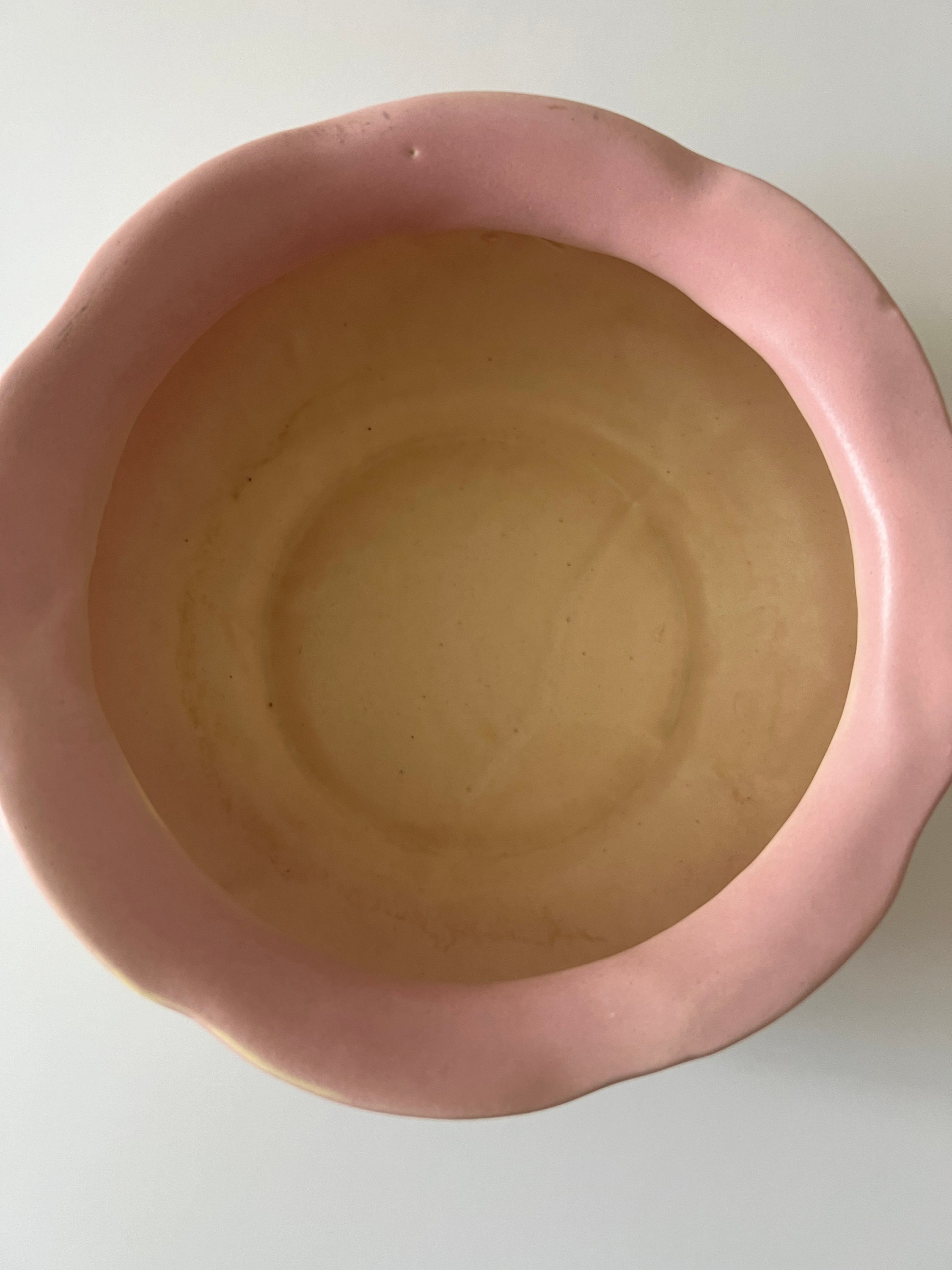 Hull Art Pottery Bowl Jardiniere Open Rose Pattern - Etsy