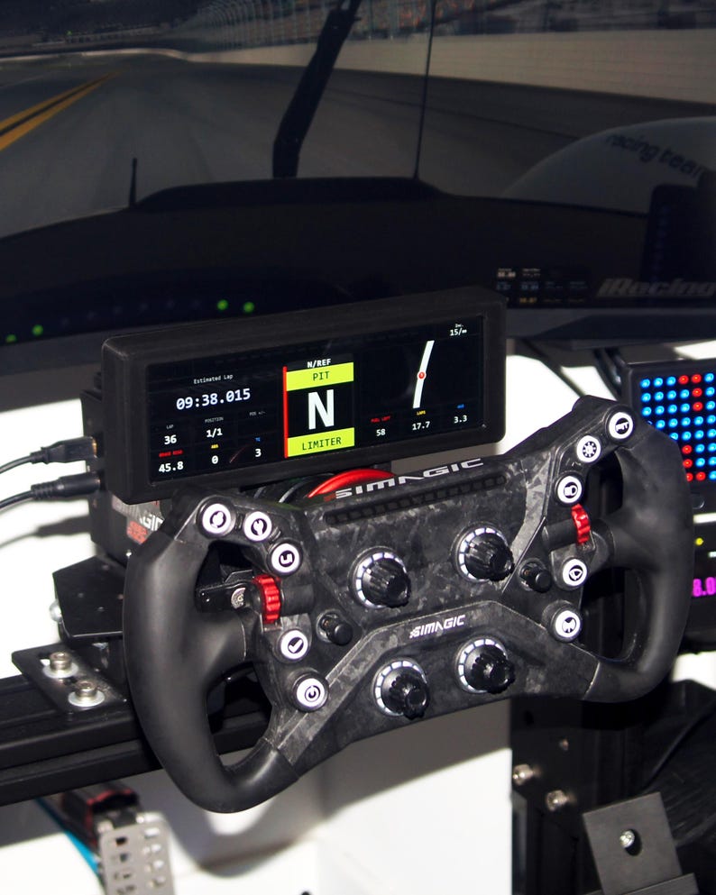 7.8" Sim Racing DDU Touchscreen - Digital Dash Display - Mount Vocore ...
