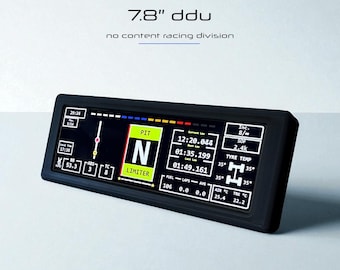 6.8'' Sim Racing Dash Display DDU 10.7 28leds Fanatec Simucube - Etsy