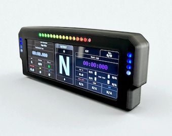 Sim Racing Dashboard Touchscreen Vocore 5 Inches DDU, Carbon Plate ...