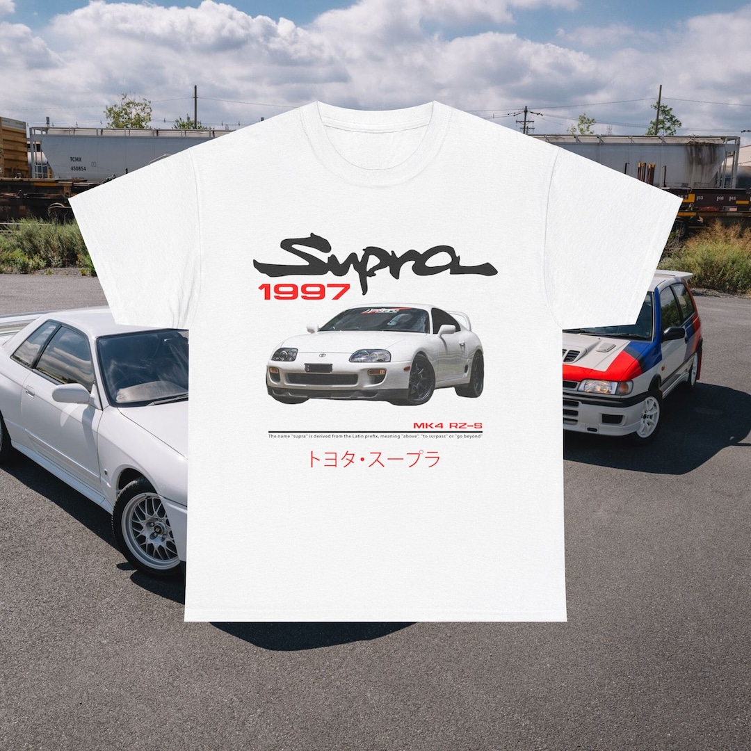 JDM Toyota Supra Fan T-shirt JDM Racing Tee Gift Unisex Heavy Cotton ...