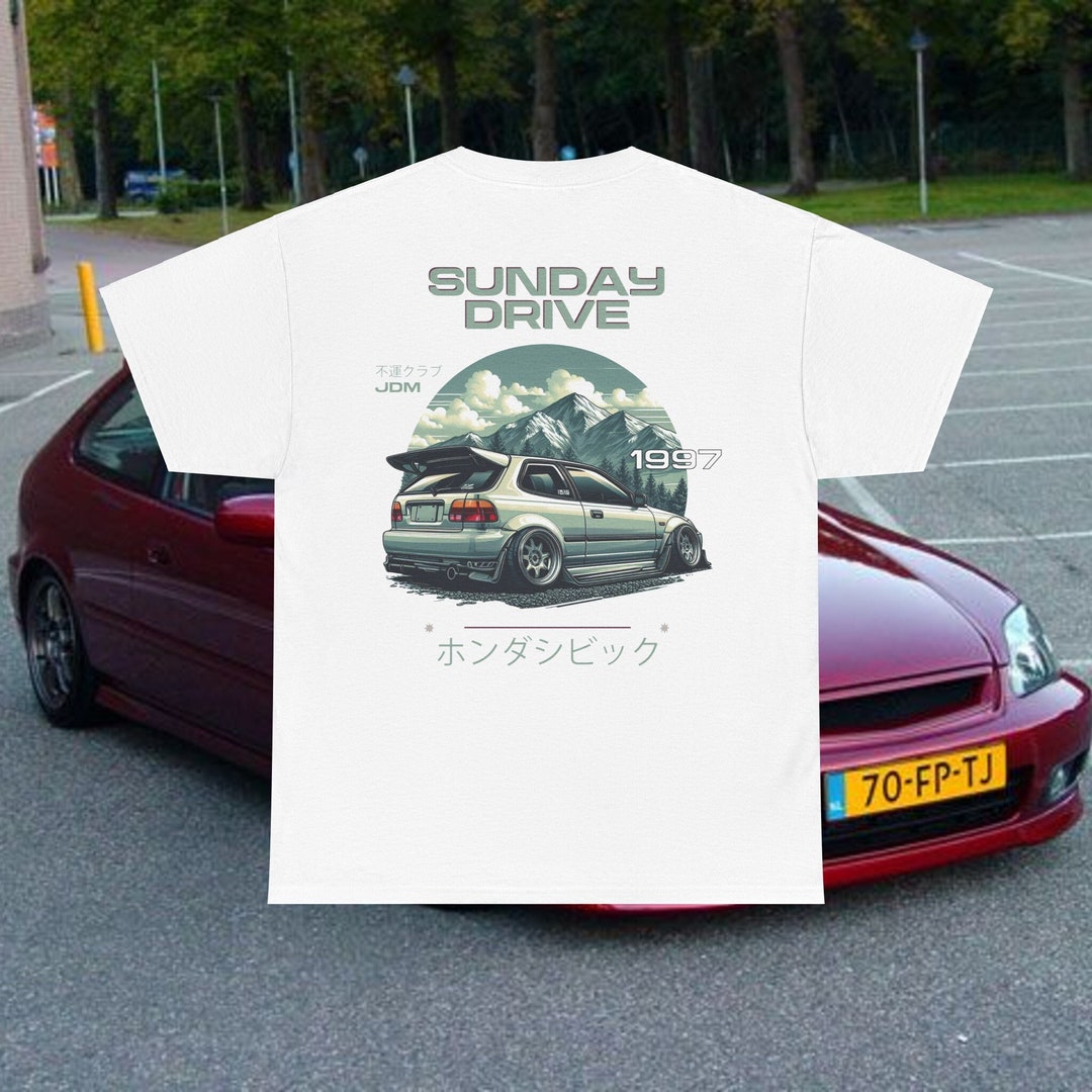 Civic Honda JDM Shirt | Retro JDM T-shirt | 90s Shirt | Boyfriend Gift ...