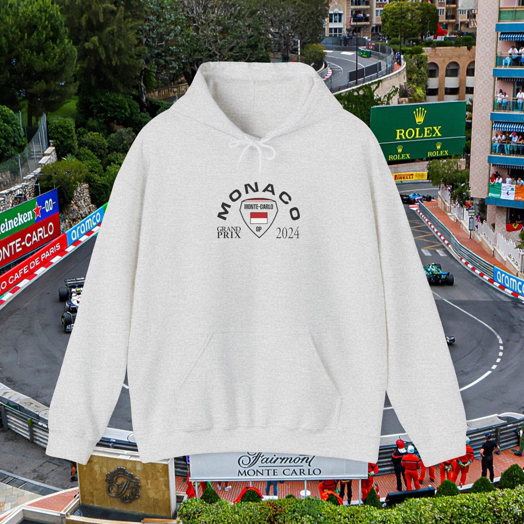 Monaco Grand Prix Hoodie | F1 Fan Gift | Formula One Hooded Sweatshirt ...