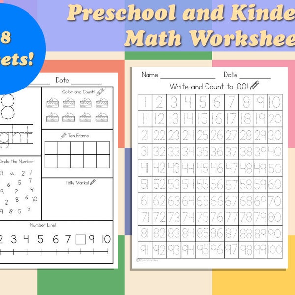 Kindergarten Learning - Etsy