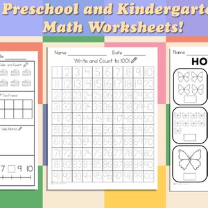 116-page Ultimate Kindergarten Prep Bundle: Reading, Writing, and Math ...