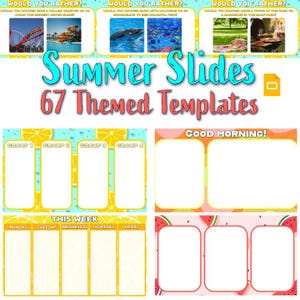 End-of-the-year Summer-themed Google Slides & Would-you-rather Prompts ...