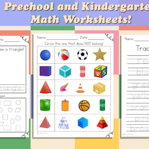 116-page Ultimate Kindergarten Prep Bundle: Reading, Writing, and Math ...