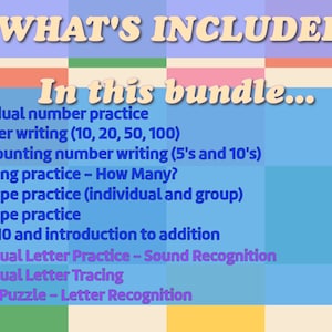 116-page Ultimate Kindergarten Prep Bundle: Reading, Writing, and Math ...
