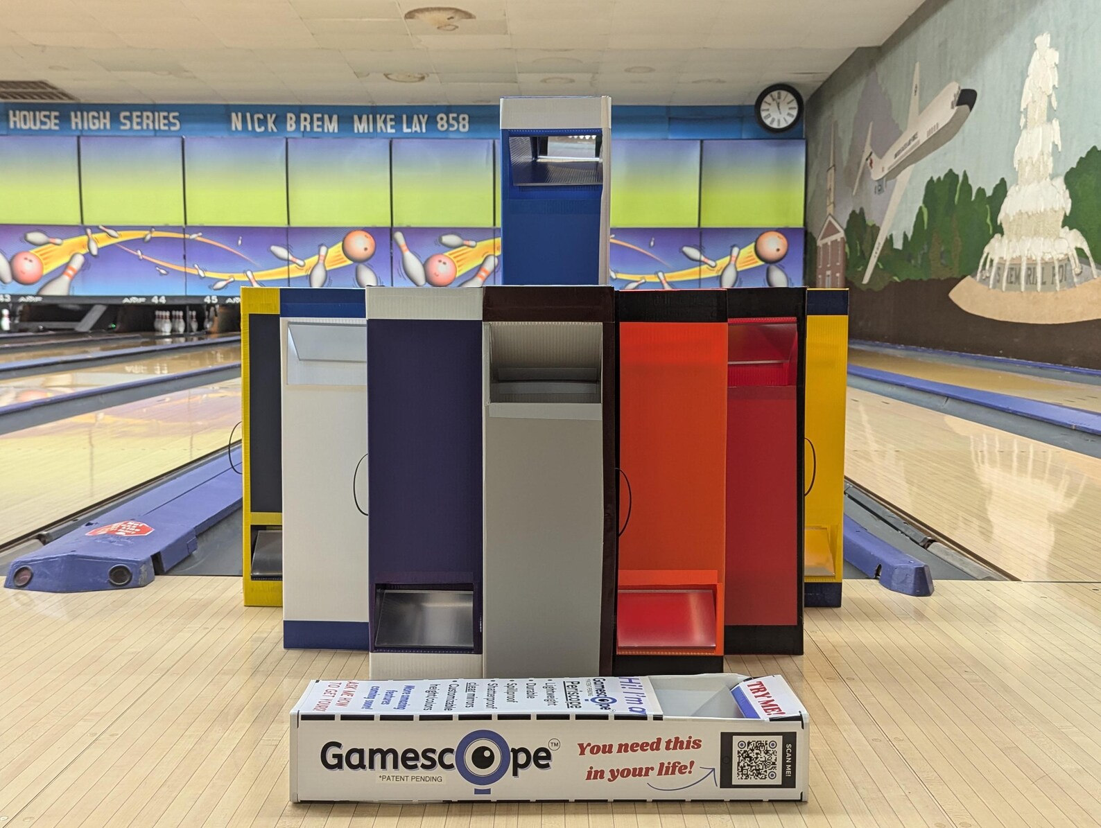 36" Height Gamescope Bowling Periscope - Periscopes for Bowling Tournaments - Etsy
