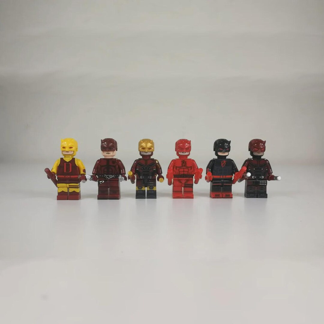 Custom Daredevil Marvel Mini Action Figures Building Blocks Collectible ...