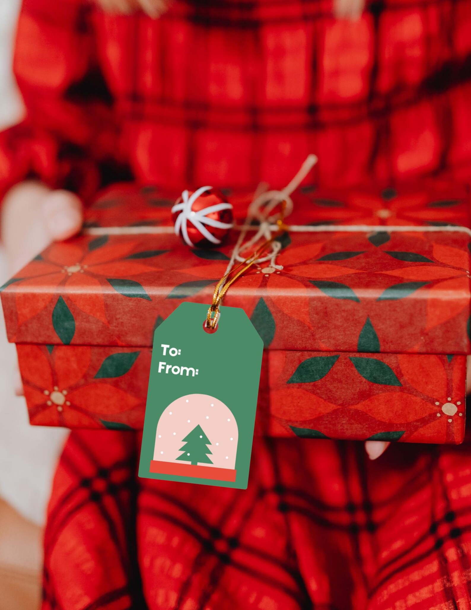 Retro Christmas Gift Tags Printable | Mid Century Modern Holiday To ...