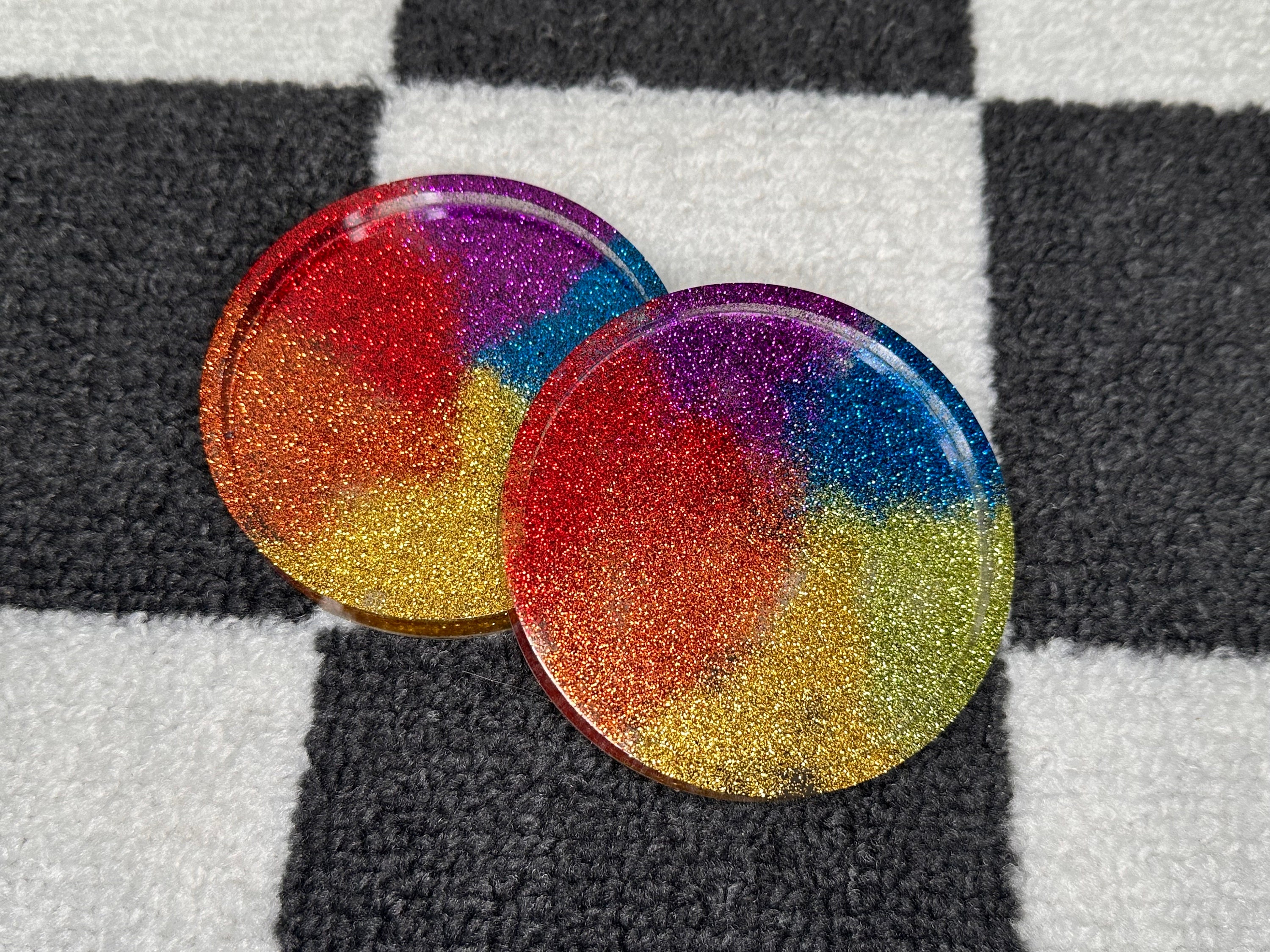 Pride Coasters (round) - Etsy