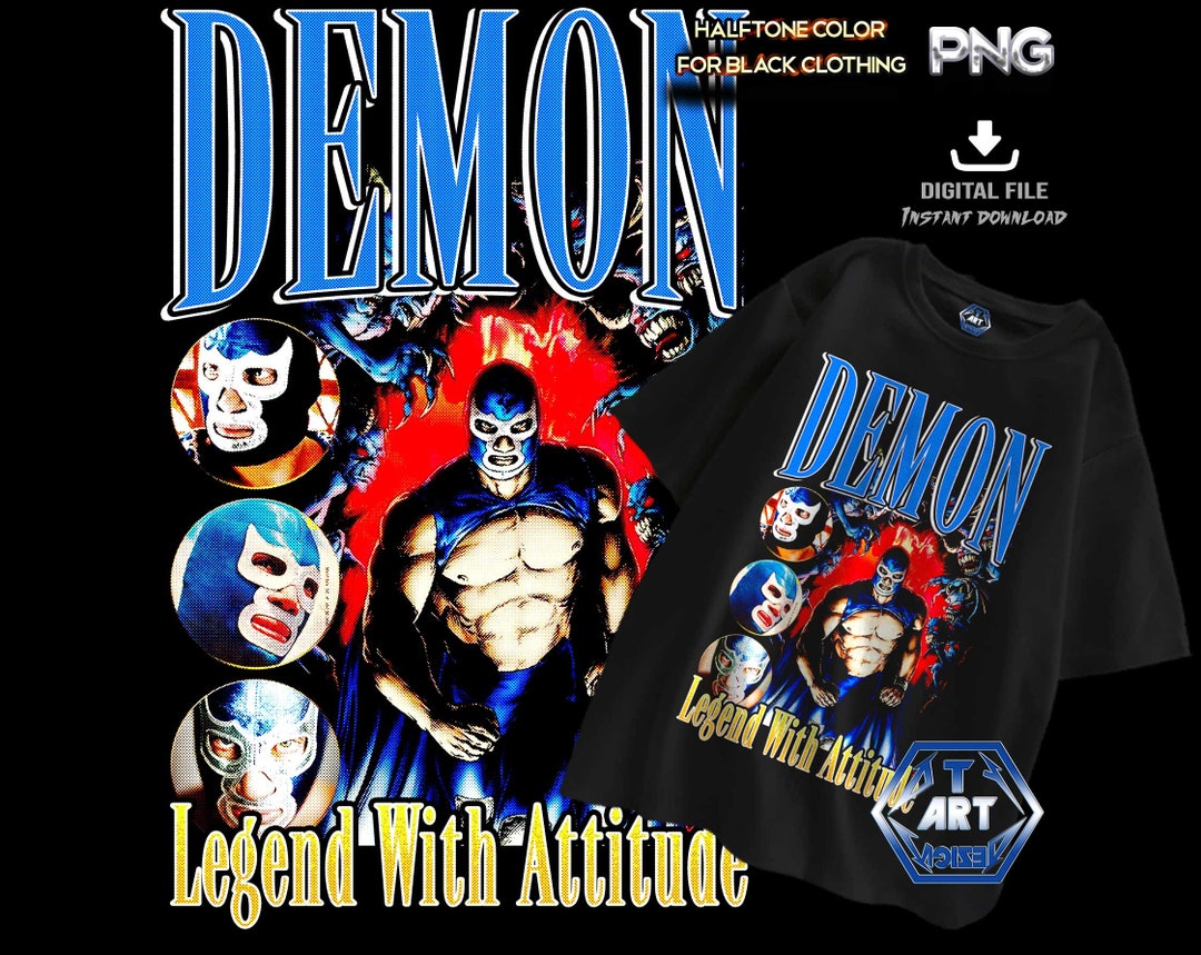 Blue Demon, Blue Demon Png, Blue Demon Dtf, Blue Demon Wrestler, Blue ...