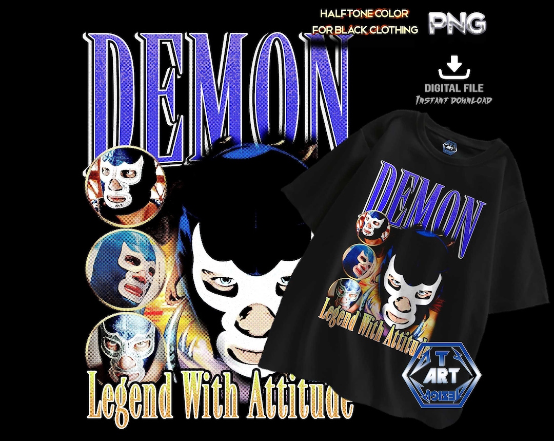 Blue Demon, Blue Demon Png, Blue Demon Dtf, Blue Demon Wrestler, Blue ...