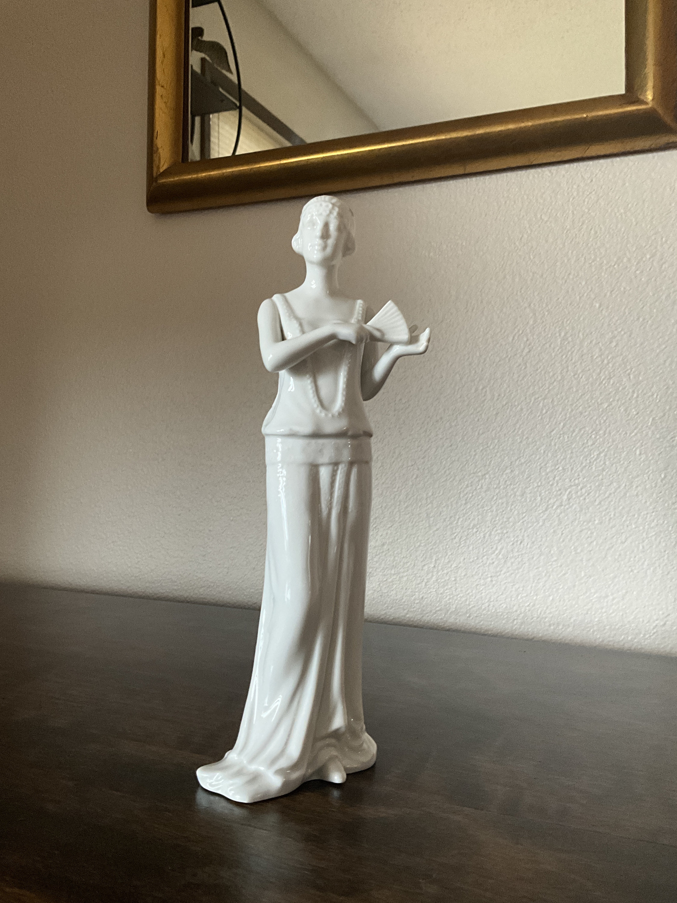 1920s Porcelain Flapper Figurine - Etsy