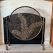 Palm Leaf Fireplace Screen - Etsy