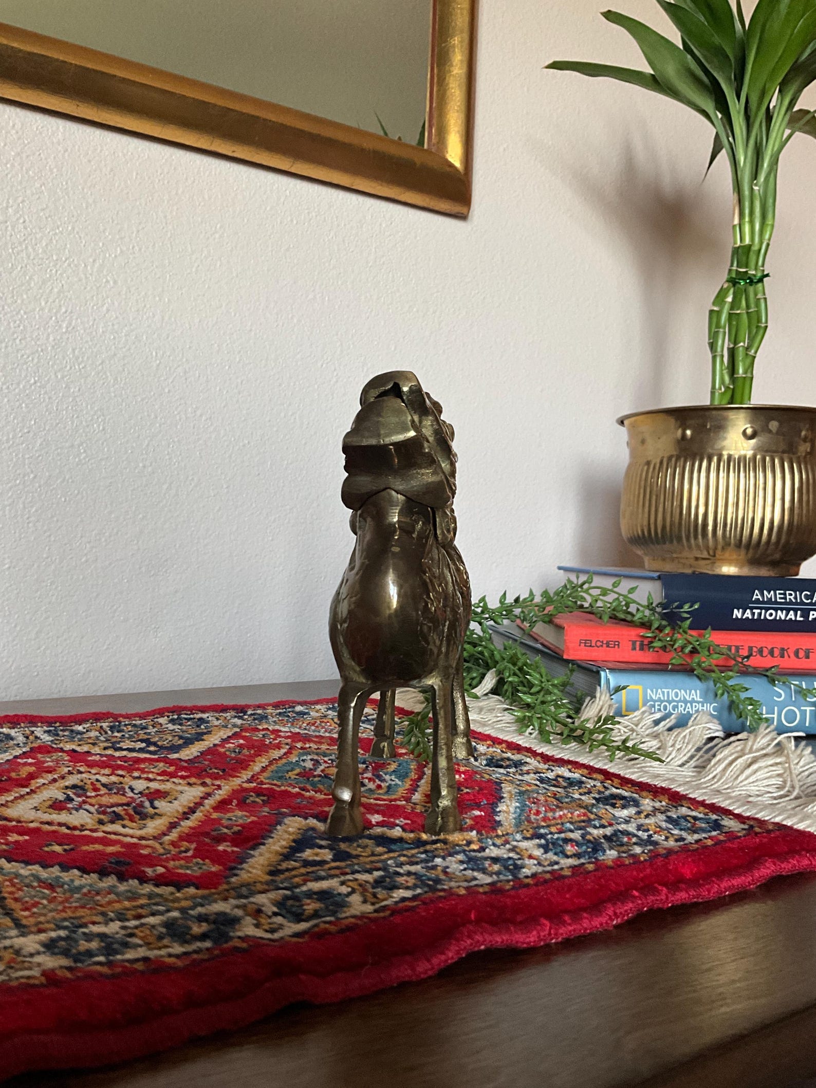 Vintage Brass Foo Dog - Etsy