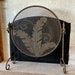 Palm Leaf Fireplace Screen - Etsy