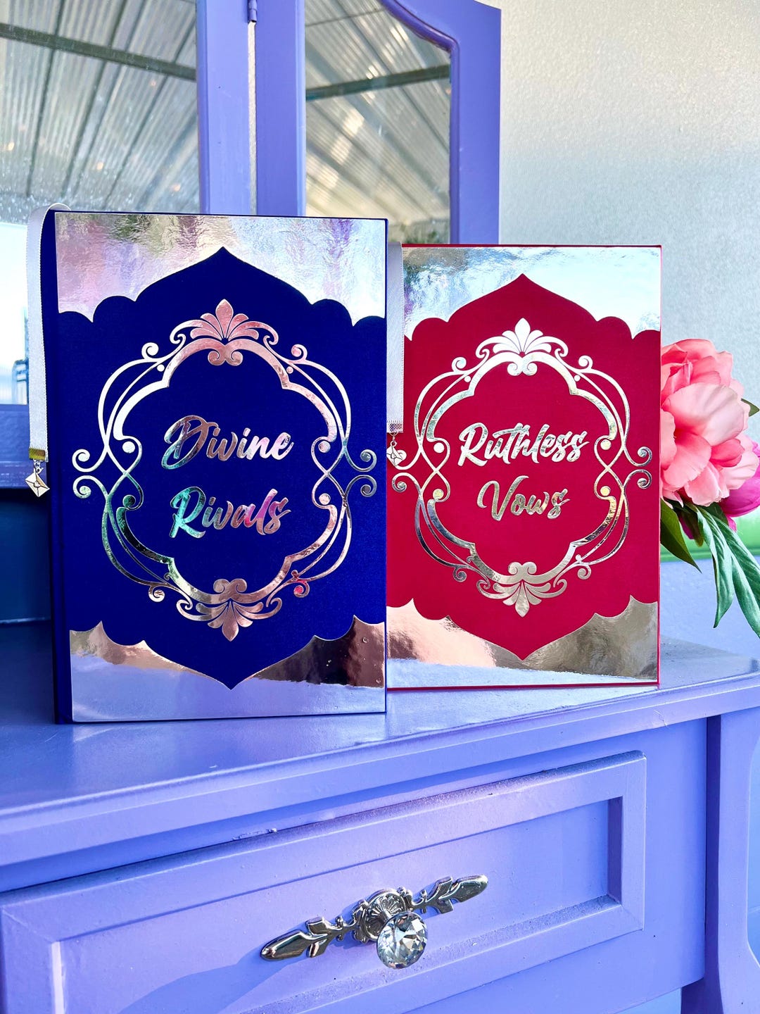 Divine Rivals and Ruthless Vows by Rebecca Ross | Rebound Hardcover ...