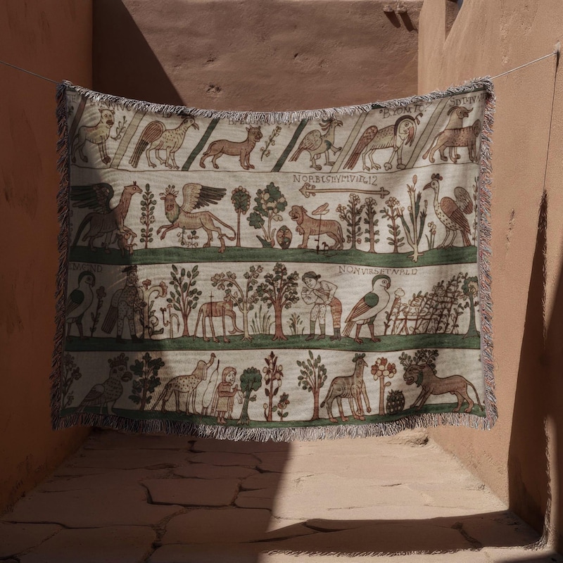 Medieval Folk Tapestry - Etsy UK