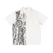 Abstract Art Polo Shirt, Men's Minimalist Graphic Polo, Unique Cotton ...