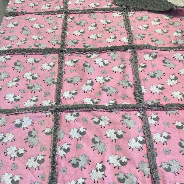 Animal Rag Quilt - Etsy