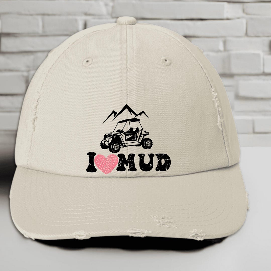 Trucker Hat Outdoor Utv off Road Enthusiast I Love Mud Cap Gift for Guy ...