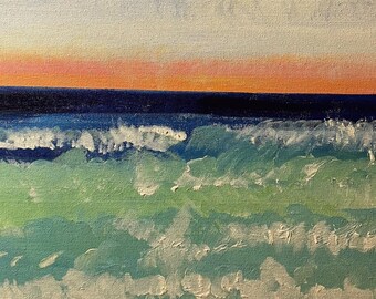 Ocean Sunset - Etsy