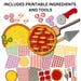 Printable Pizza Shop Dramatic Play Set | Pretend Play Restaurant ...