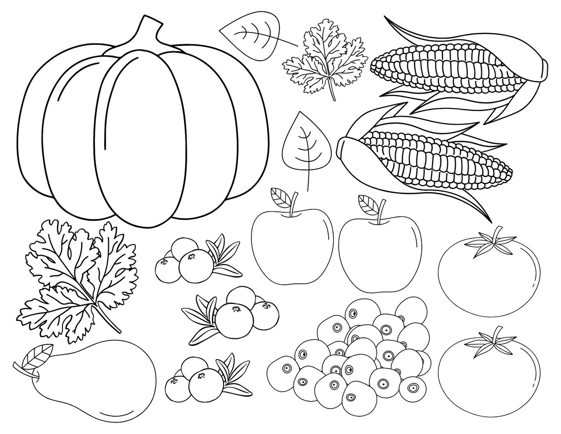 Cornucopia Paper Craft, Thanksgiving Cut and Paste Activity (digital ...