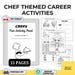 Chef Pretend Play Printables for Kids | Career Role Play Pack | Cooking ...