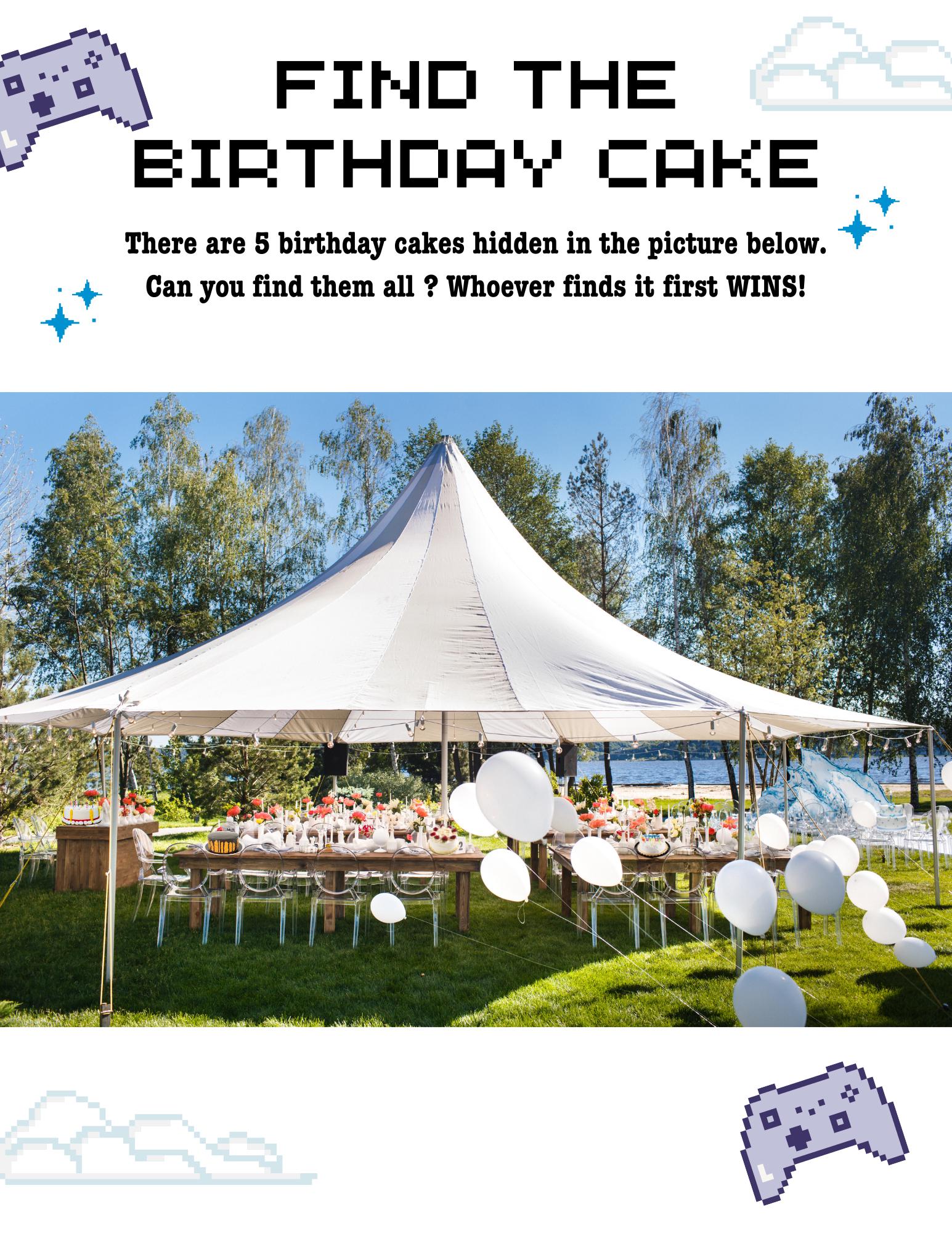 Printable Games for Teenage Boys' Birthday Party, Fun Challenges, Teen ...