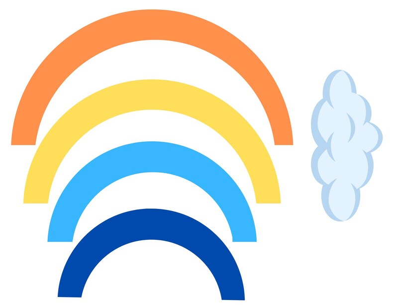 Build a Rainbow Craft - Printable Cut & Paste Activity - Fine Motor ...