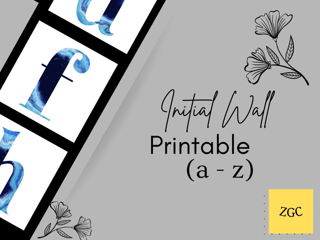 Blue Marble Alphabet Letters, Alphabet Printables for the Classroom ...