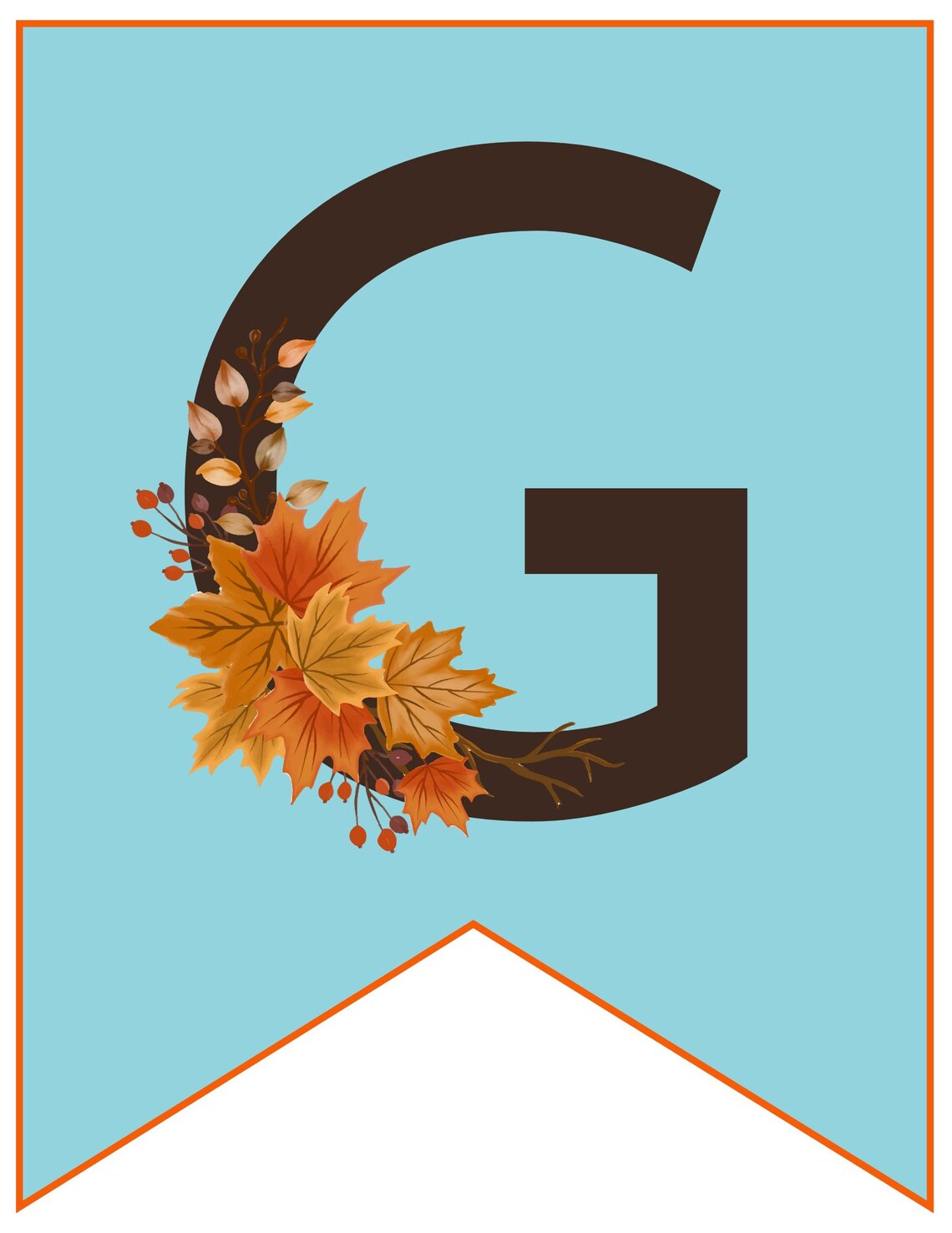 Thanksgiving Wall Art & Banner | Fall Decor (PDF Download) - Etsy