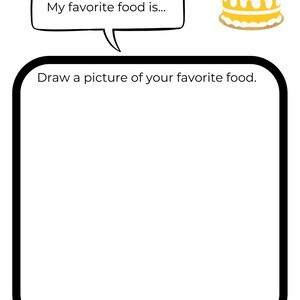 Printable All About Me Writing Prompts, Back to School Writing, Early ...