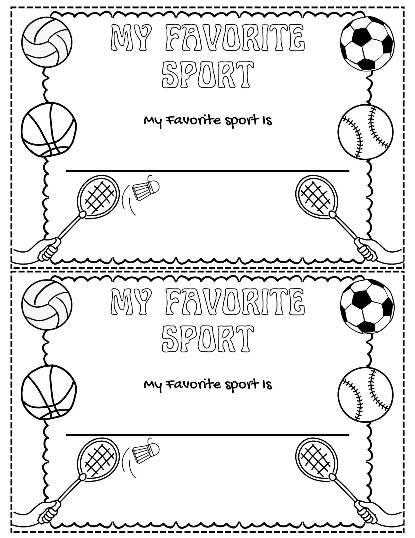 Back to School Mini Booklet | All About Me Activity | Printable ...