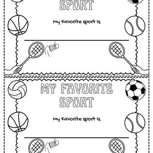 Back to School Mini Booklet | All About Me Activity | Printable ...