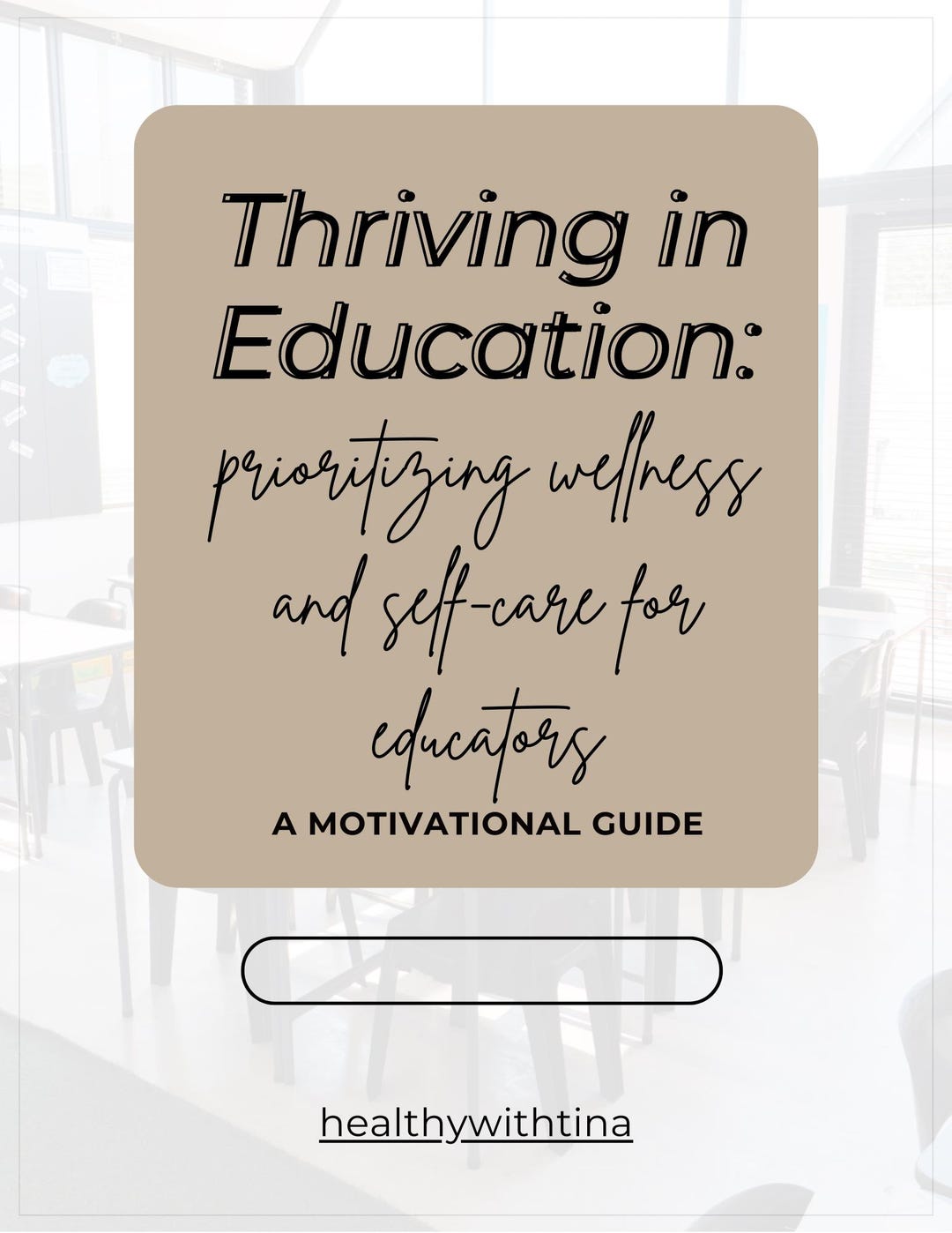 Wellness and Self Care Guide for Educators, Mindfulness and Self Love ...