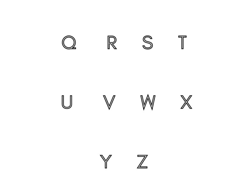 ABC Letters and Numbers Posters, Uppercase Alphabet Letters and Number ...