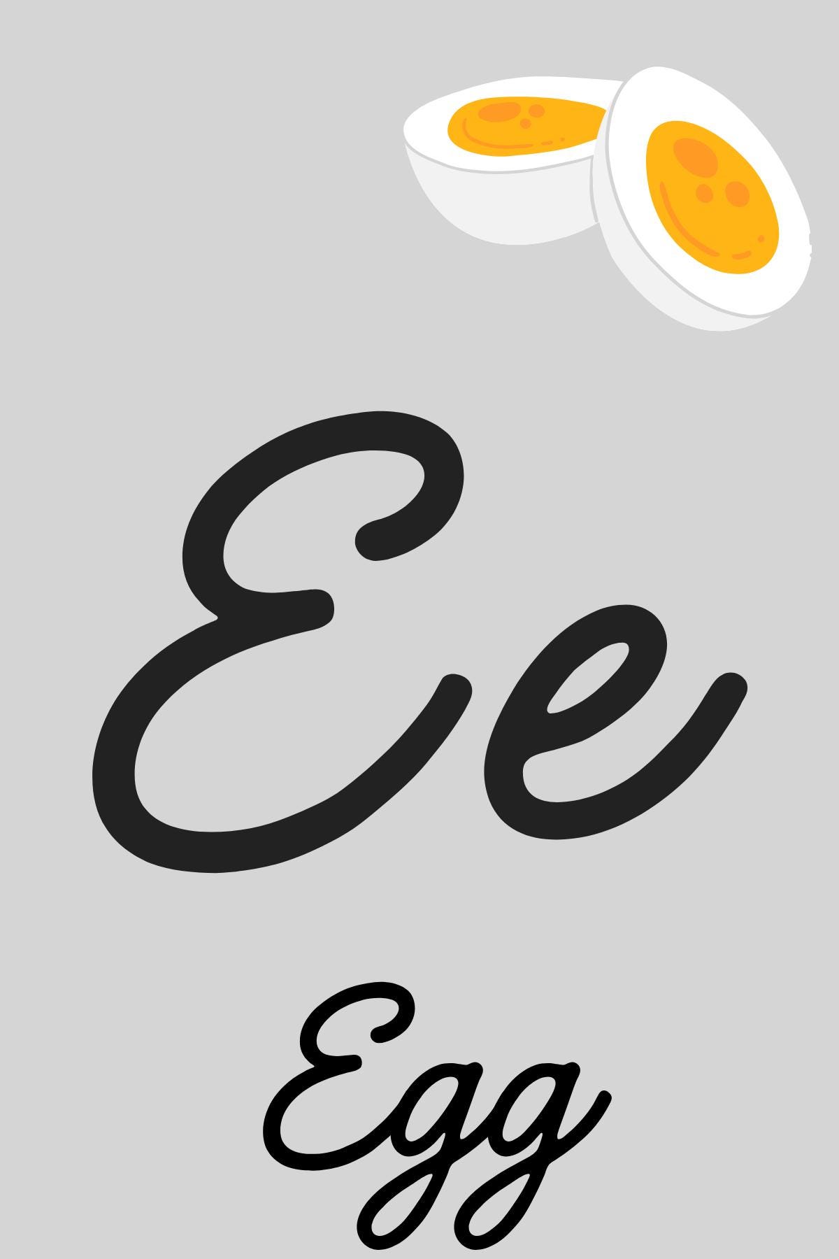 Cursive Alphabet Flash Cards - Educational Printable (digital Download ...