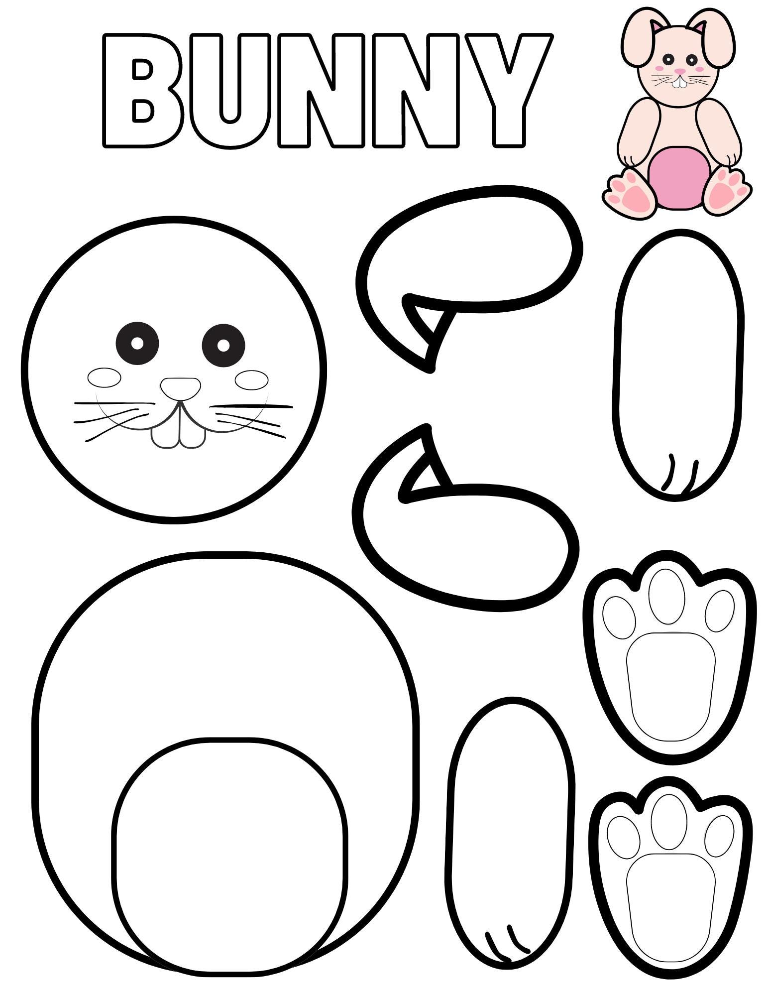 Printable Animal Crafts for Kids, Color Cut and Paste Activities, 15 ...
