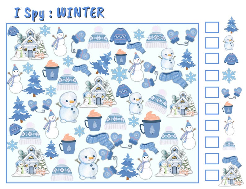 Winter Activity Pack for Kids | Printable Winter Crafts and Worksheets ...