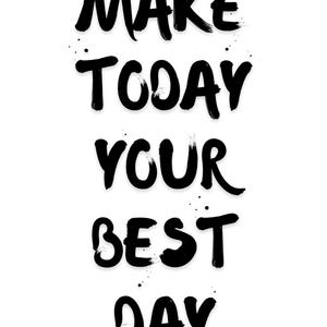 Large Motivational Prints Set, Motivational Posters, Positive Mindset ...