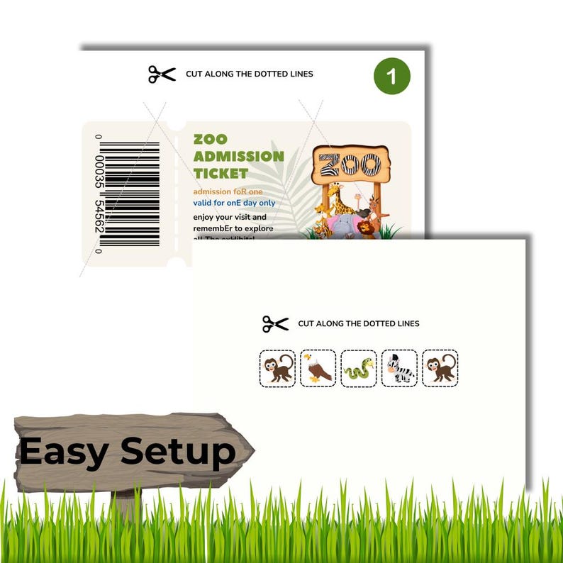 Zoo Escape Room Game for Kids | Printable Zoo Birthday Party Activity ...