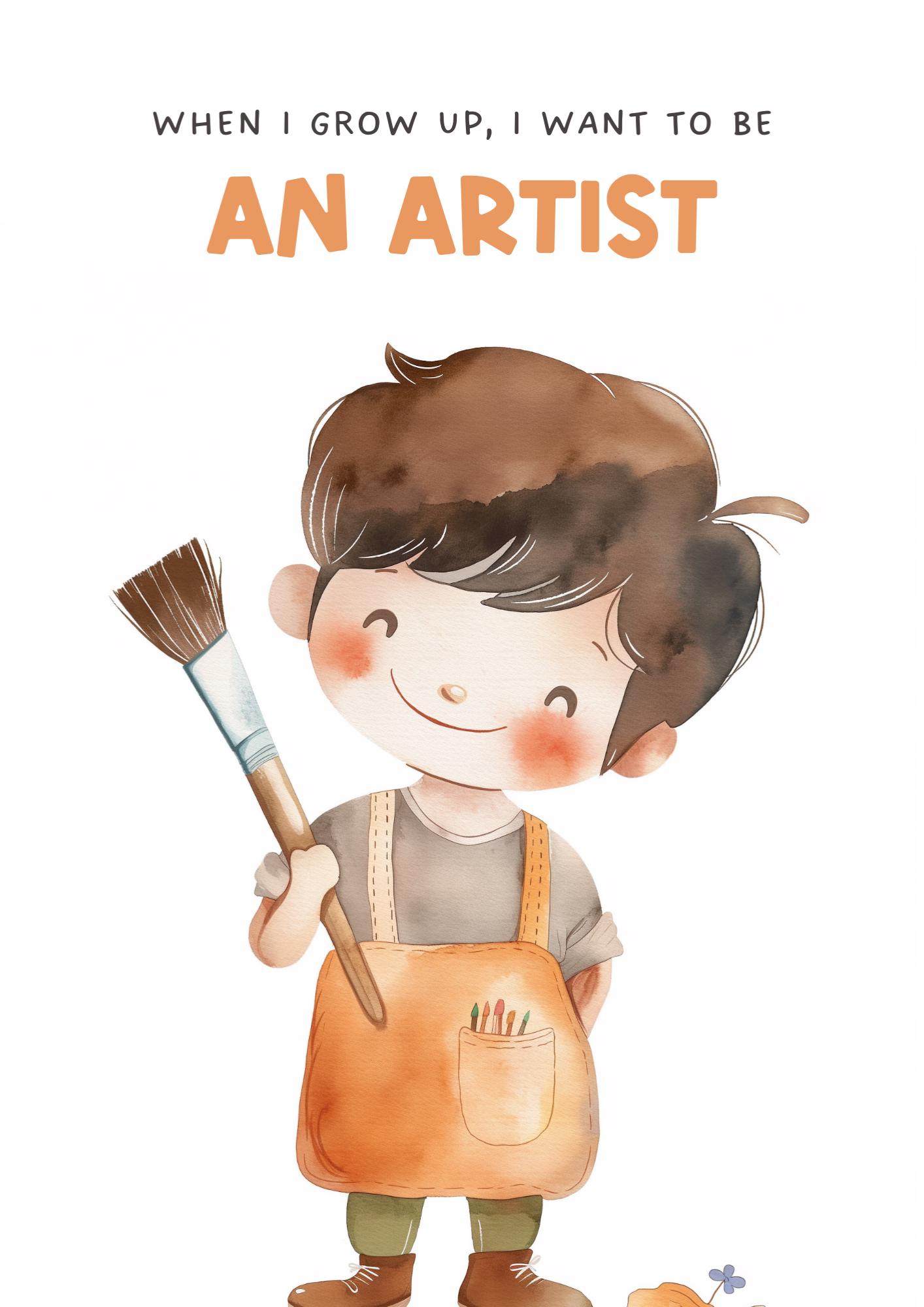 When I Grow up Flash Cards | Printable Career Exploration | Kids ...