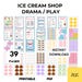 Ice Cream Shop Pretend Play Printables | Dramatic Play Center (digital ...