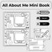 Back to School Mini Booklet | All About Me Activity | Printable ...