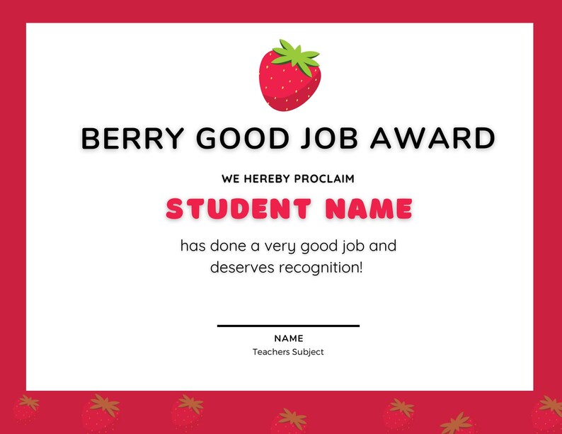 Editable Teacher Awards, Cute Printable Certificates, Fun Classroom ...