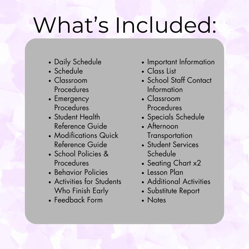 Editable Substitute Teacher Binder, Daily Supply Plans, Teacher on ...